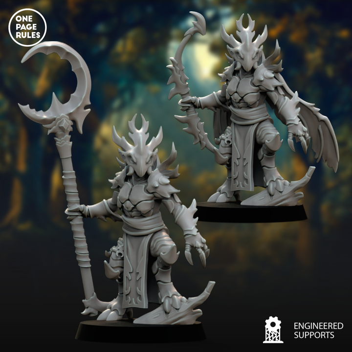 3D Printable Eternal Elder - Wood Elves by One Page Rules