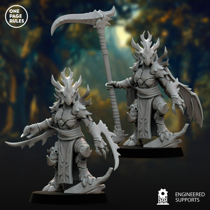 3D Printable Eternal Elder - Wood Elves by One Page Rules