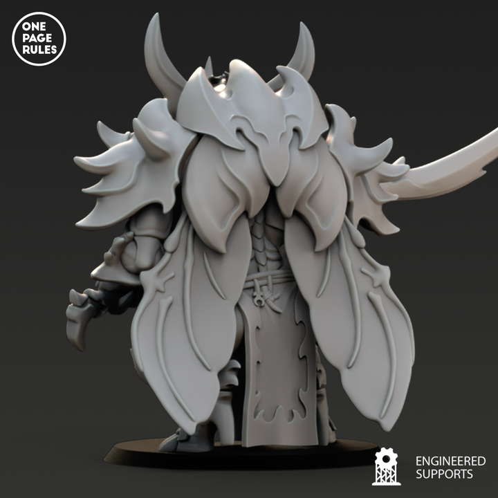3D Printable Eternal Guardian - Wood Elves by One Page Rules