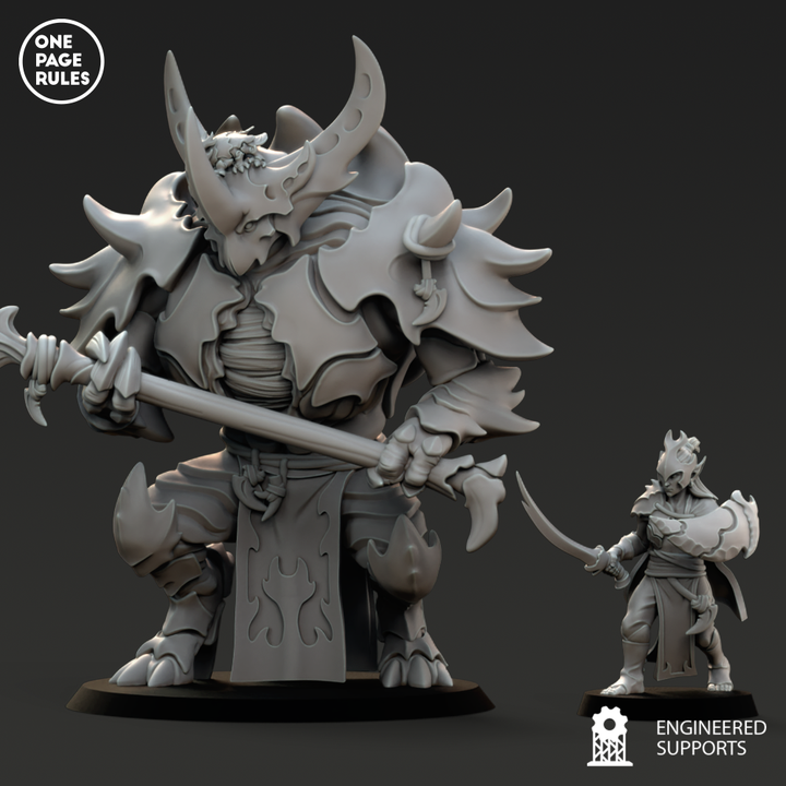 3D Printable Eternal Guardian - Wood Elves by One Page Rules