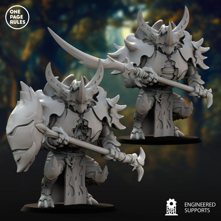 3D Printable Eternal Guardian - Wood Elves by One Page Rules