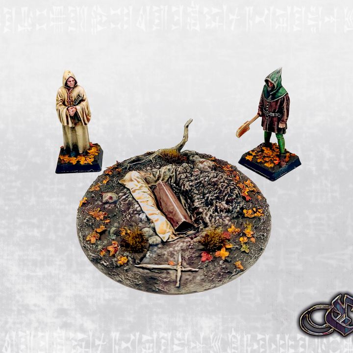 3D Printable "An Orphan's Burial" by Ezipion Digital Store