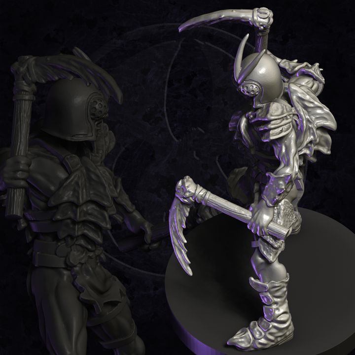 3D Printable InSECT RAIDER Pose 5: Bug-Themed Wasteland Warrior by Dark ...