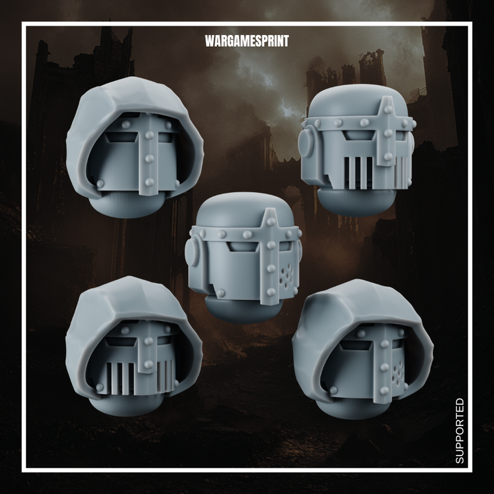 3D Printable X10 voidborn knights by Mael