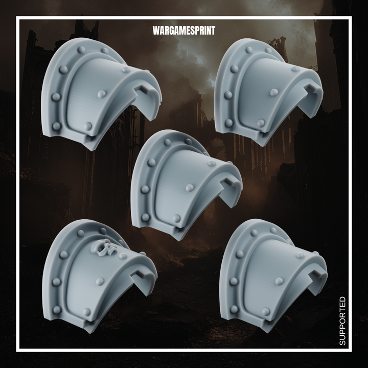 3D Printable X10 voidborn knights by Mael