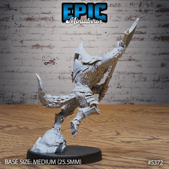 3D Printable Werewolf Warrior Set / Men Wolf Hybrid / Dire Wolf / Hound ...