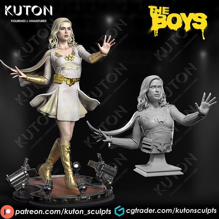 3D Printable Starlight Fanart by KUTON SCULPTS