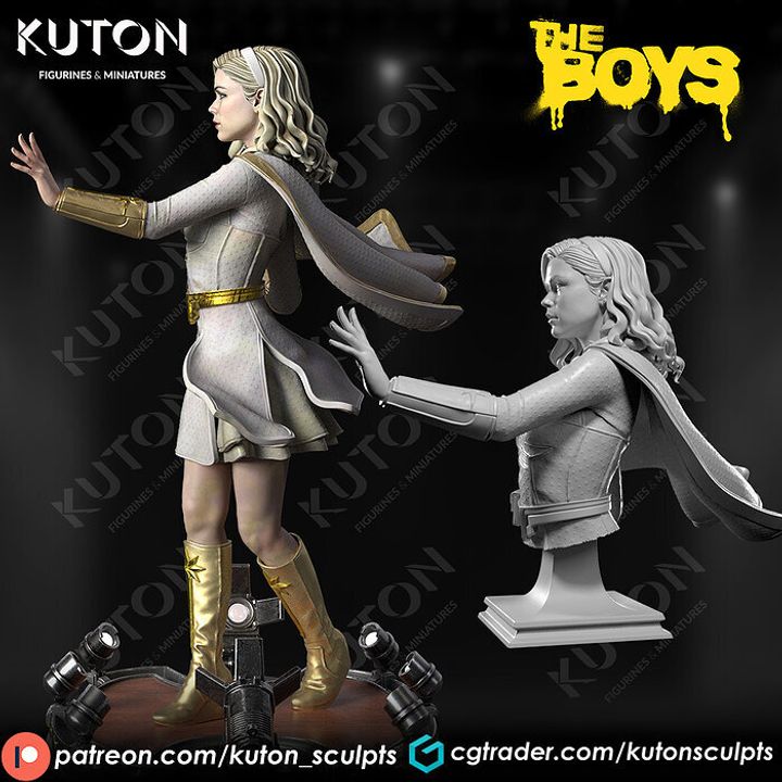 3D Printable Starlight Fanart by KUTON SCULPTS