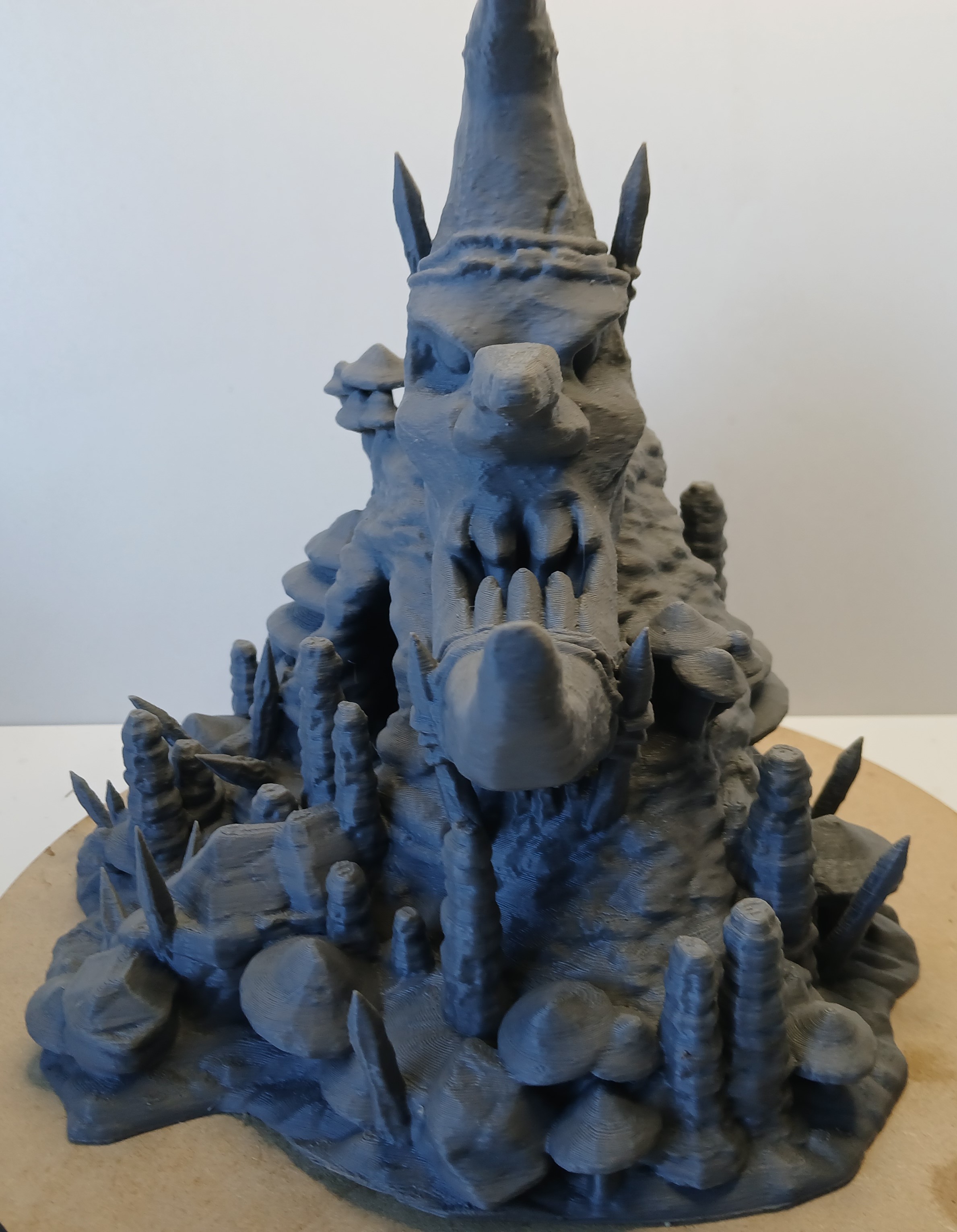 3D Printable Goblin Moon Shrine - Tabletop Terrain - 28 MM by MiniatureLand