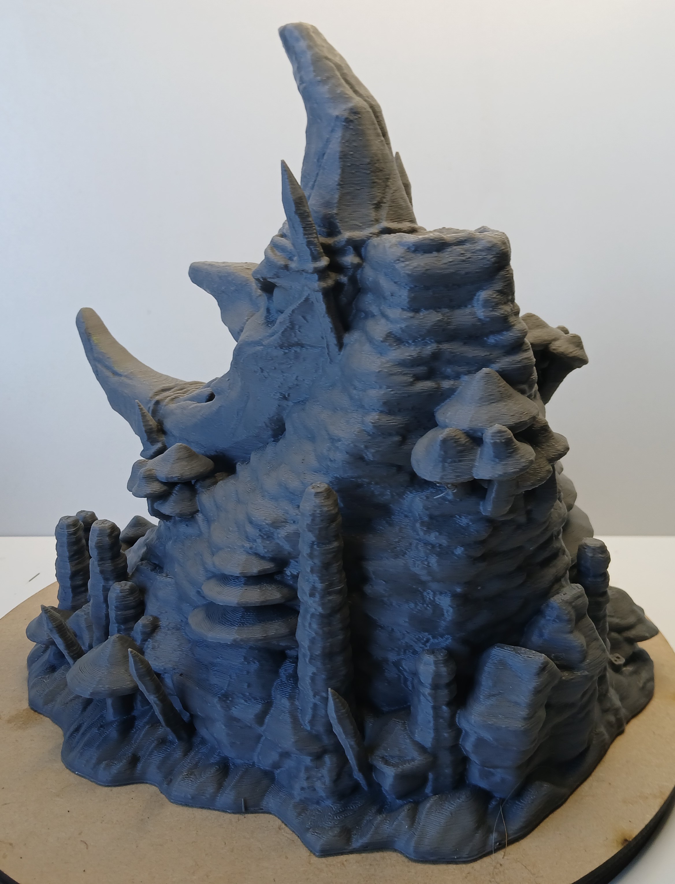 3D Printable Goblin Moon Shrine - Tabletop Terrain - 28 MM by MiniatureLand