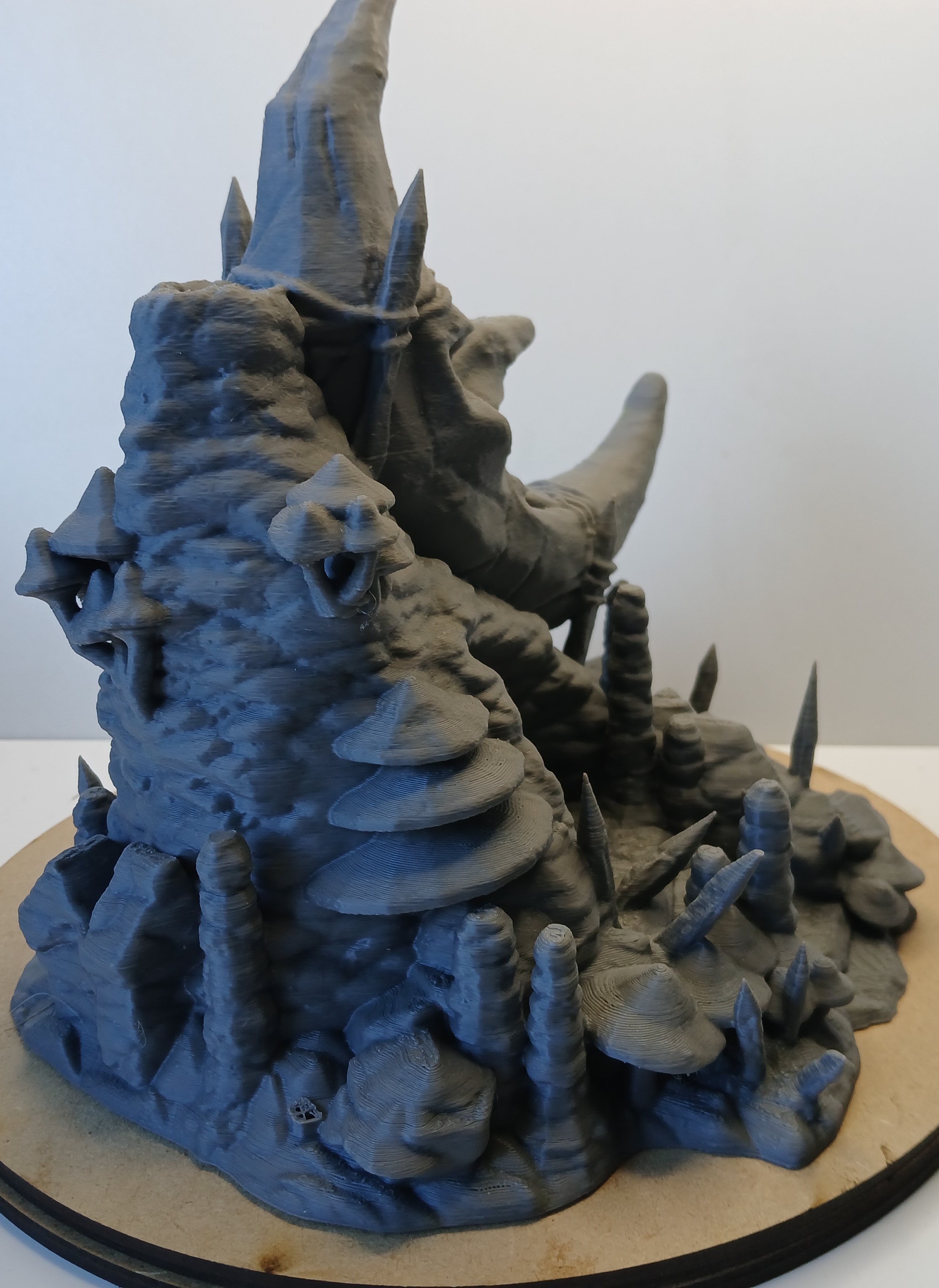 3D Printable Goblin Moon Shrine - Tabletop Terrain - 28 MM by MiniatureLand