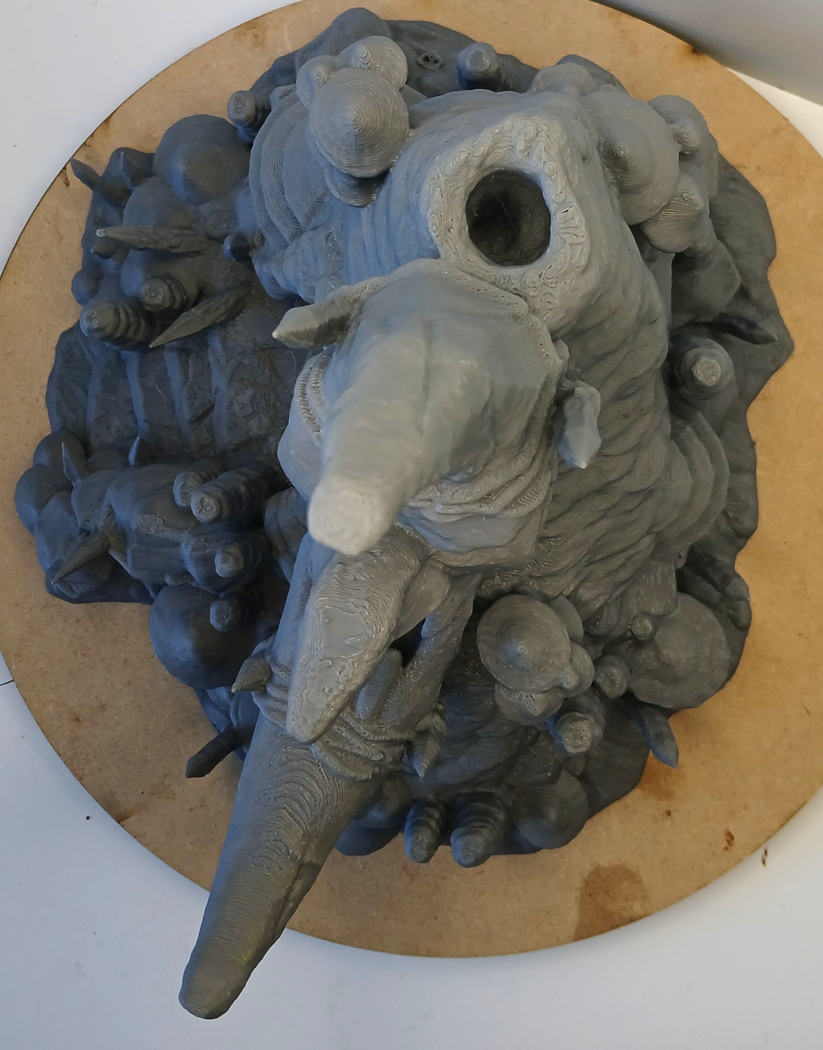 3D Printable Goblin Moon Shrine - Tabletop Terrain - 28 MM by MiniatureLand