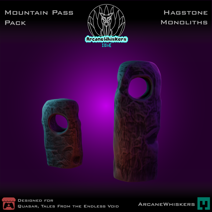 3D Printable Mountain Pass Pack by Arcane Whiskers