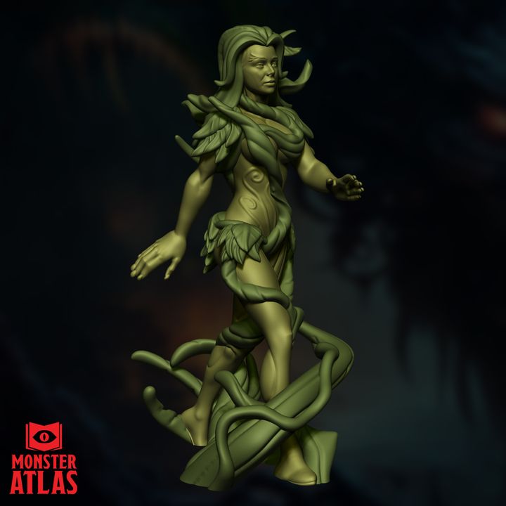 3D Printable Dryad by Monster Atlas