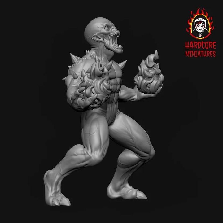 3D Printable Imps of Hell by Hardcore Miniatures