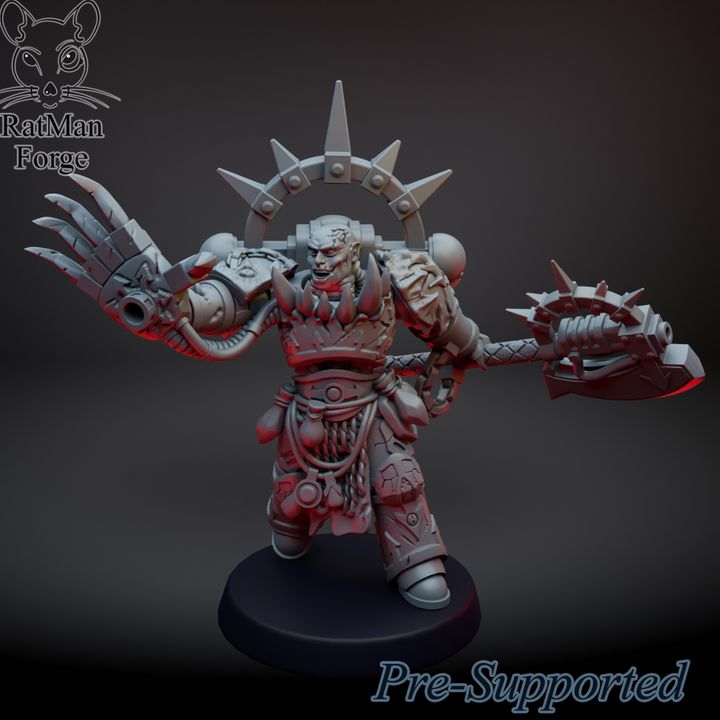 3D Printable Gudan Dark Heart by RatMan Forge