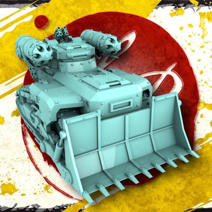 3D Printable Hippo Modular Tank by LeesedRenfort