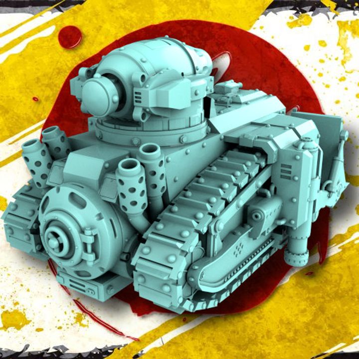 3D Printable Hippo Modular Tank by LeesedRenfort