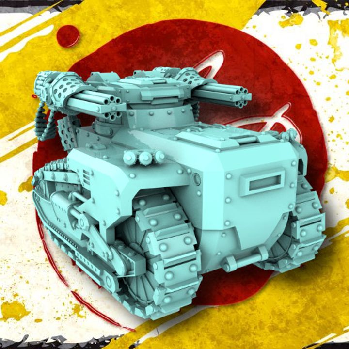 3D Printable Hippo Modular Tank by LeesedRenfort