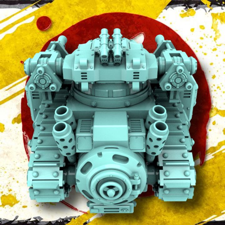 3D Printable Hippo Modular Tank by LeesedRenfort