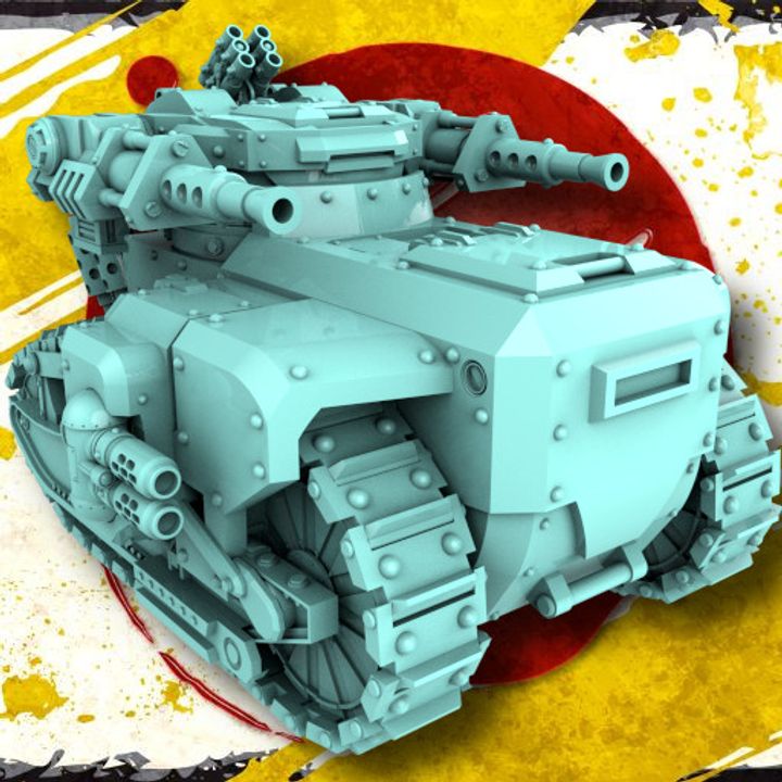 3D Printable Hippo Modular Tank by LeesedRenfort