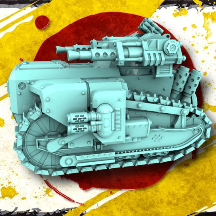 3D Printable Hippo Modular Tank by LeesedRenfort