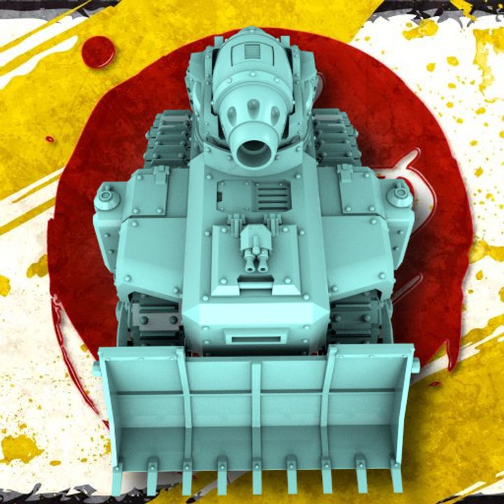 3D Printable Hippo Modular Tank by LeesedRenfort