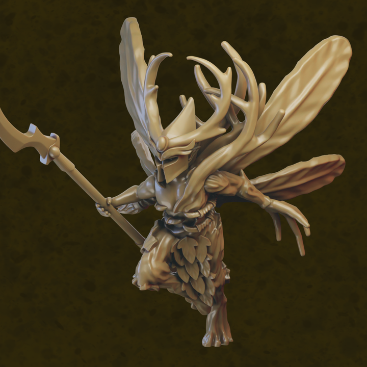 3D Printable Arch Revenant Miniature (32mm, modular) by Juhász Gergely