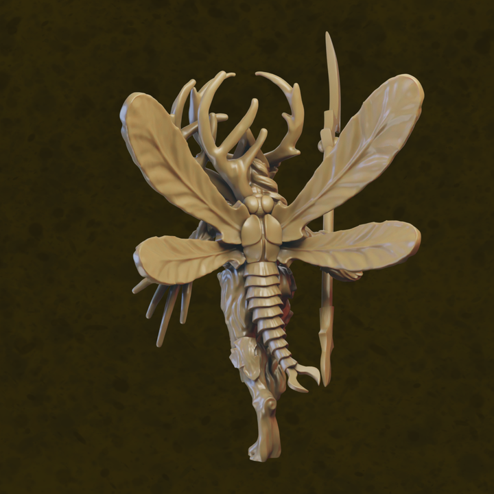 3D Printable Arch Revenant Miniature (32mm, modular) by Juhász Gergely