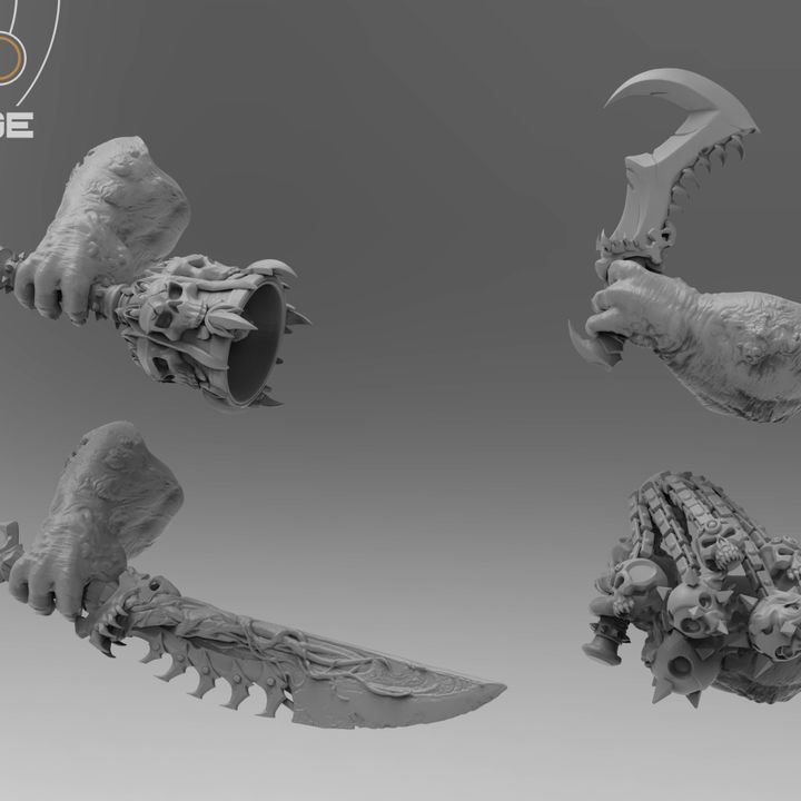 3D Printable Archdemon of Plague by Atlan Forge