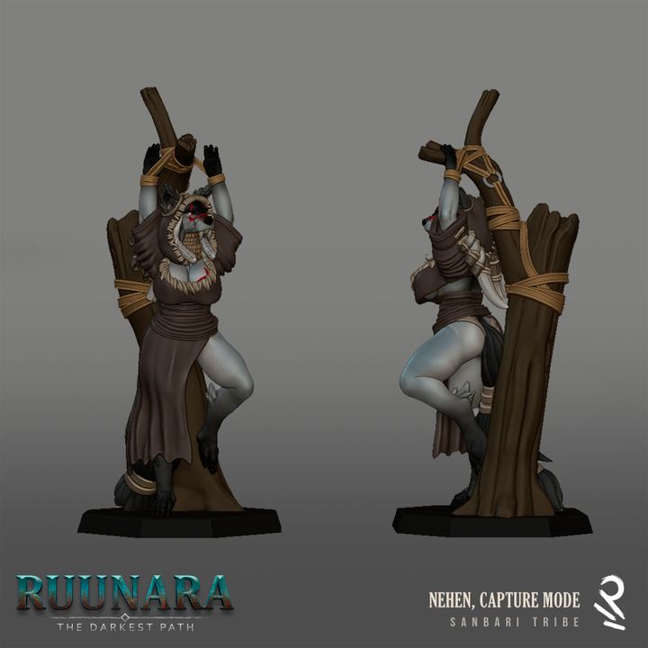 3D Printable RUUNARA - NEHEN | Capture MODE by EVOD - RUUNARA