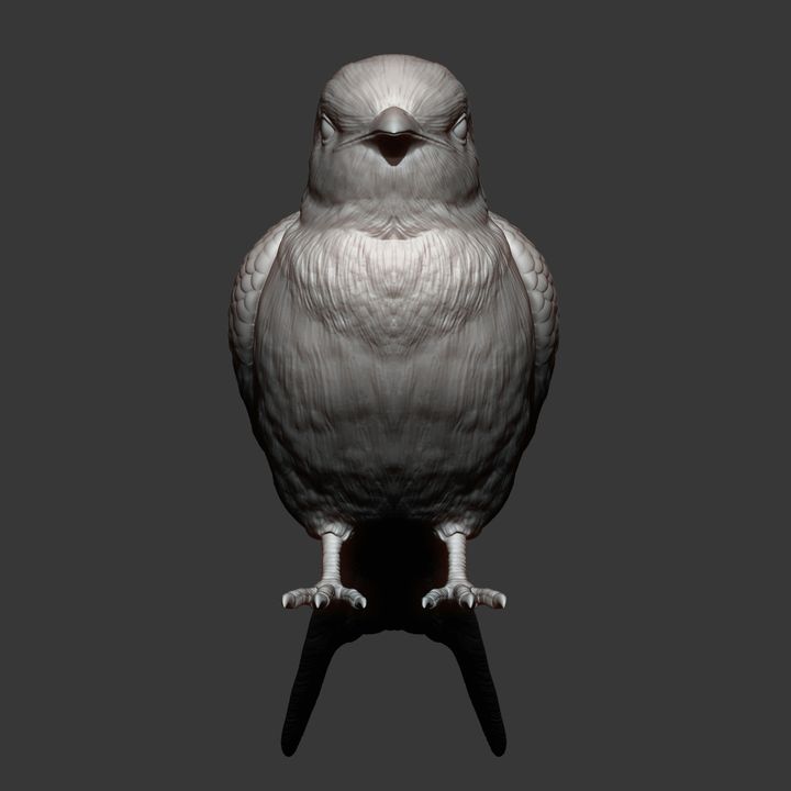 3D Printable swallow bird by Alexander3dart