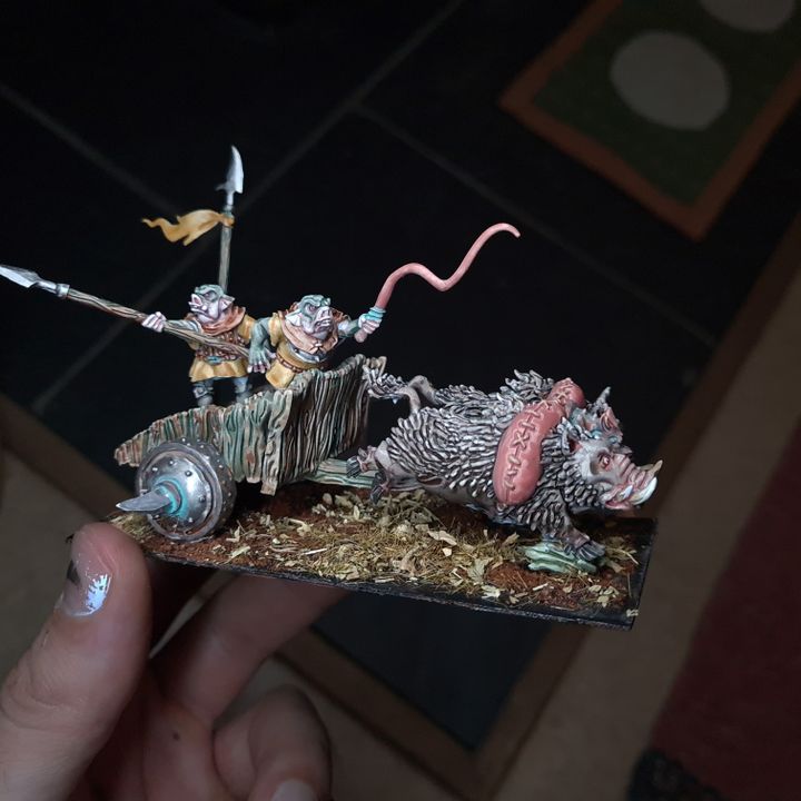 3D Printable Pig-Faced Orc Reinforcements by Warp Miniatures