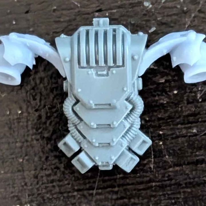 3D Printable Extended Vents for Heresy Backpacks by Joseph Lenox