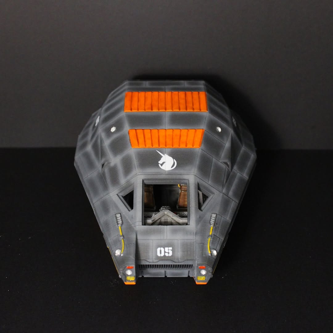 3D Printable Kotel Shuttle by 2nd Dynasty