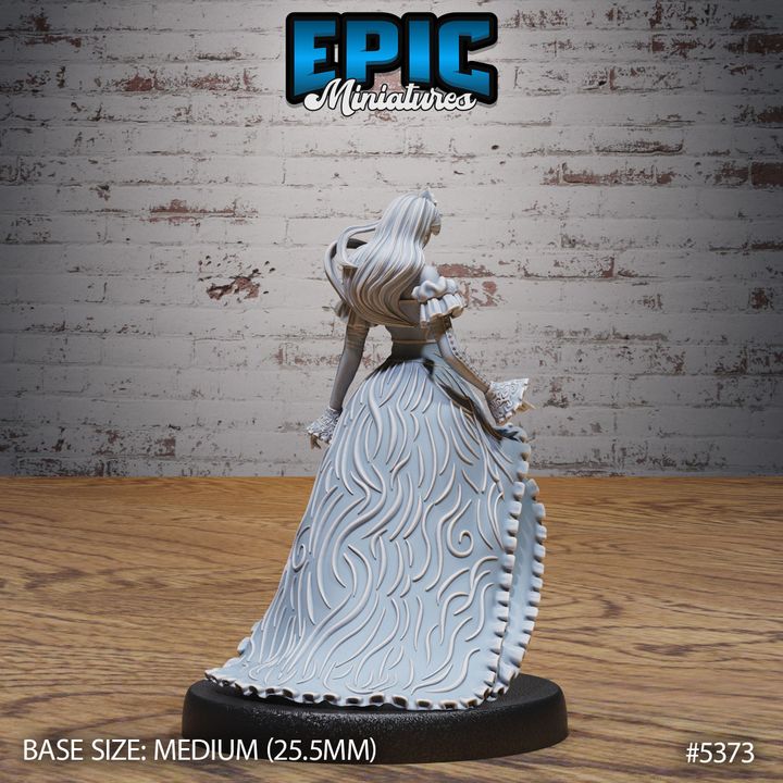 3D Printable Royal Vampire Lady Set / Undead Warrior / Victorian Blood ...