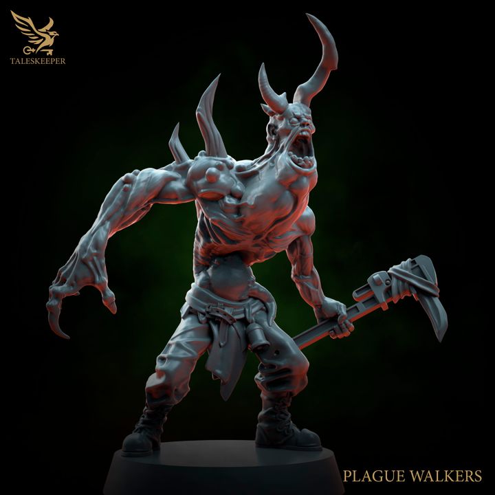 3D Printable PLAGUE WALKERS (February) by Tales Keeper