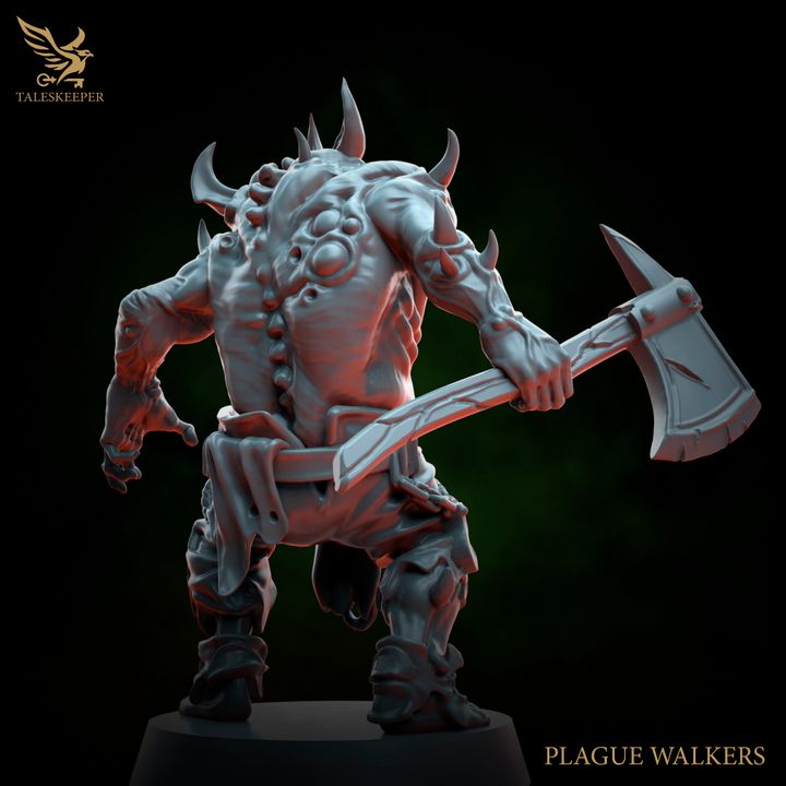 3D Printable PLAGUE WALKERS (February) by Tales Keeper