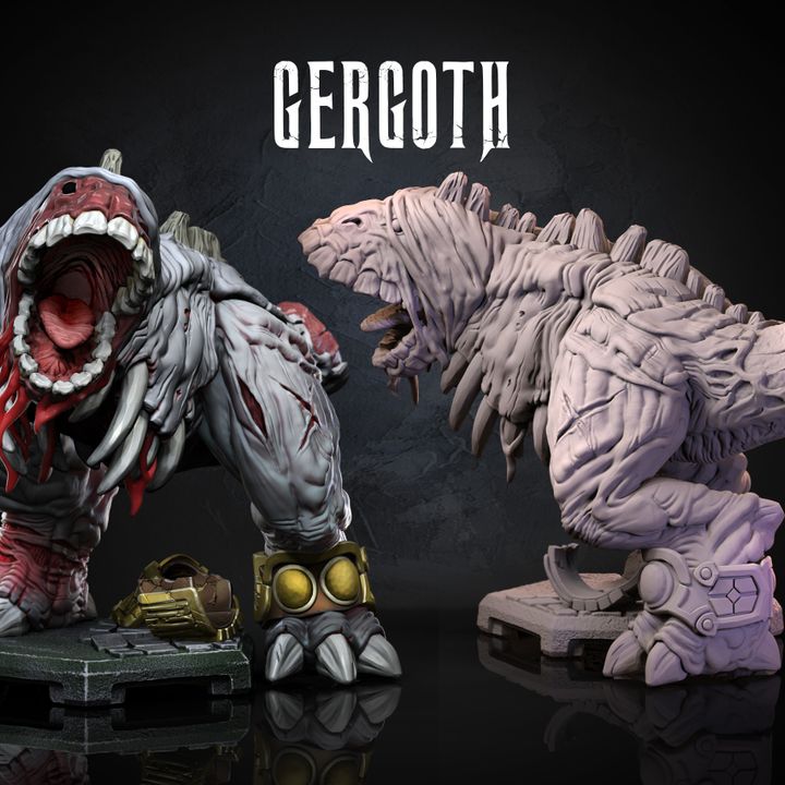 3D Printable Gergoth by Dragun Studios
