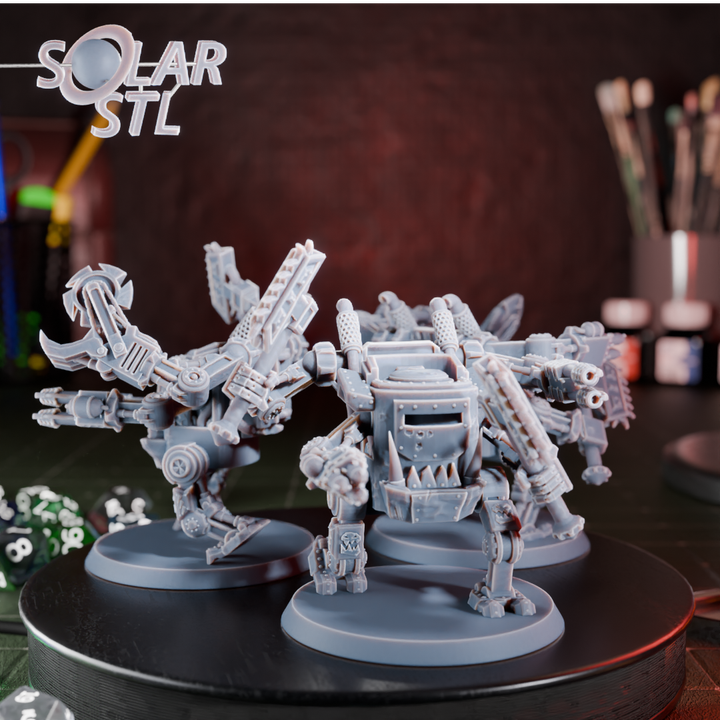 3D Printable Dread Mob by SolarSTL