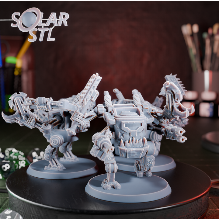 3D Printable Dread Mob by SolarSTL
