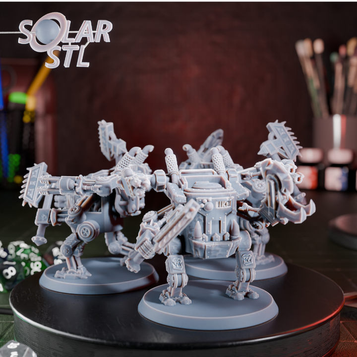 3D Printable Dread Mob by SolarSTL