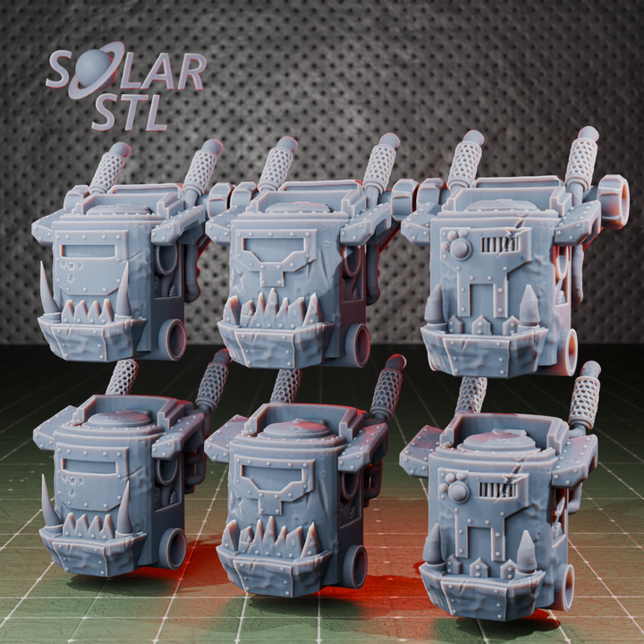 3D Printable Dread Mob by SolarSTL