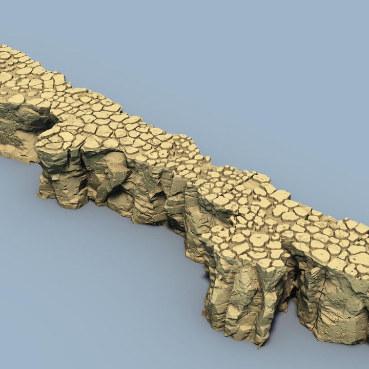 3D Printable March of the Expansions:River Expansion by GameScape3D