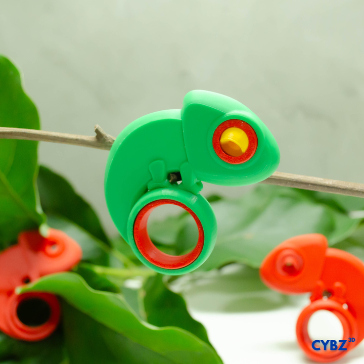 3D Printable SpinMeleon - Fidget Toy - Print in place by CYBZoo3d