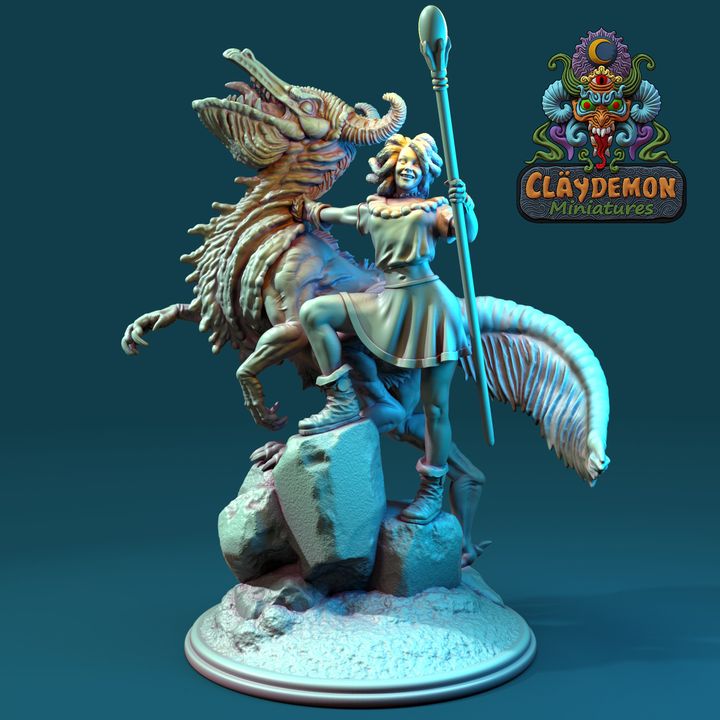 3D Printable Stumbler rider by Claydemon Miniatures
