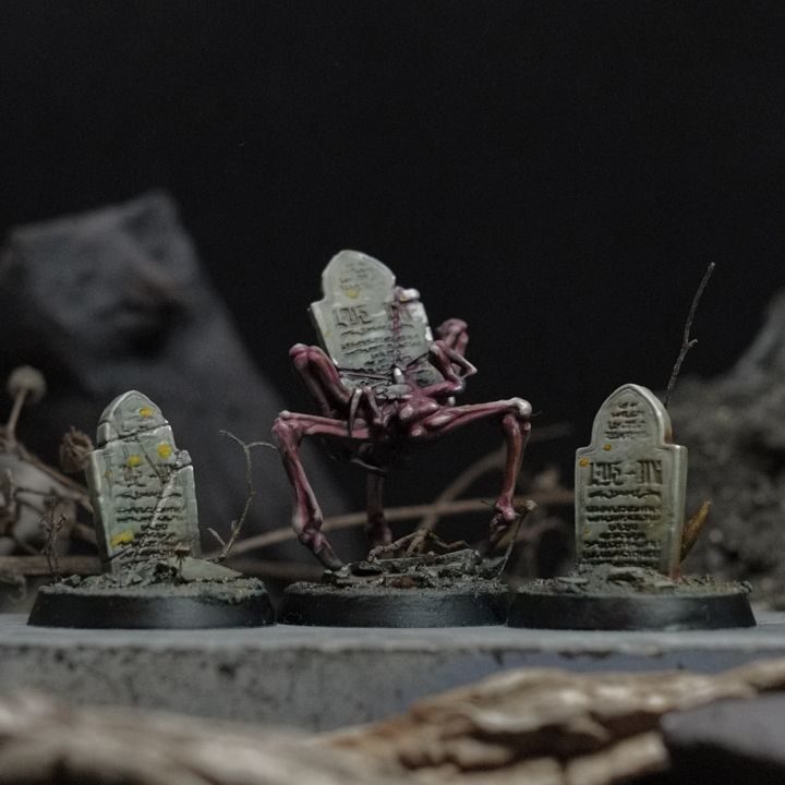 3D Printable A grave encounter by BlightBones