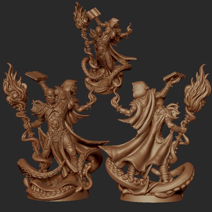 3D Printable Necromancer | Adira-Anum | The Mashtian Confederation by ...