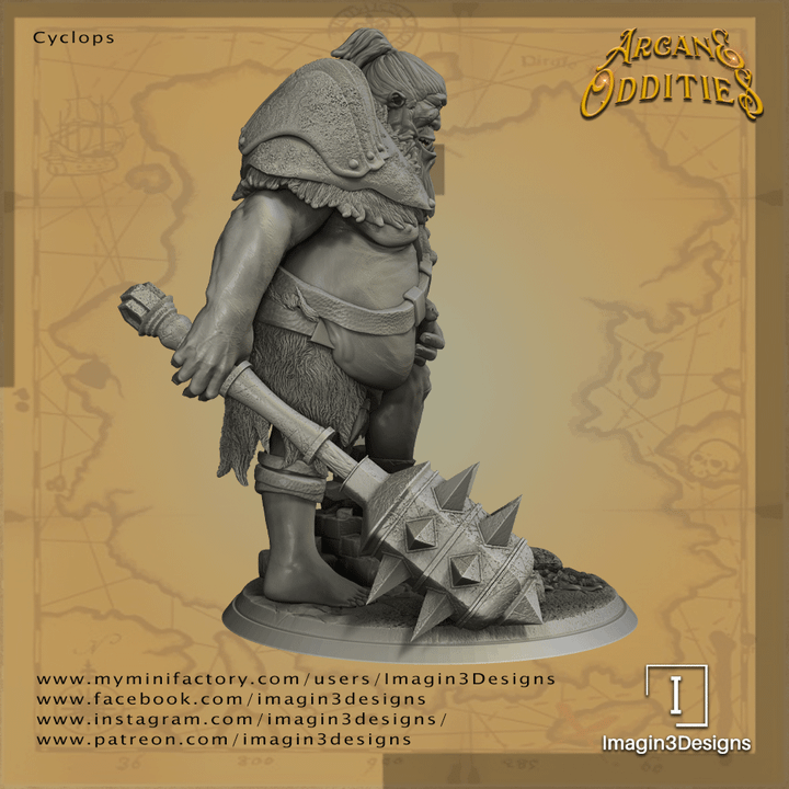 3D Printable Cyclops by Imagin3Designs