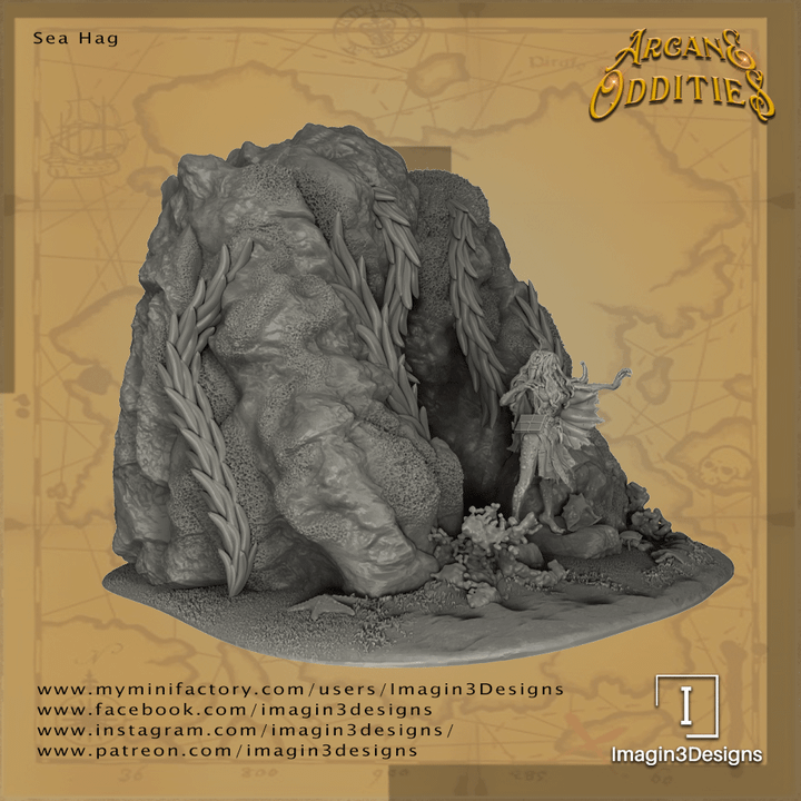 3D Printable Sea Hag by Imagin3Designs